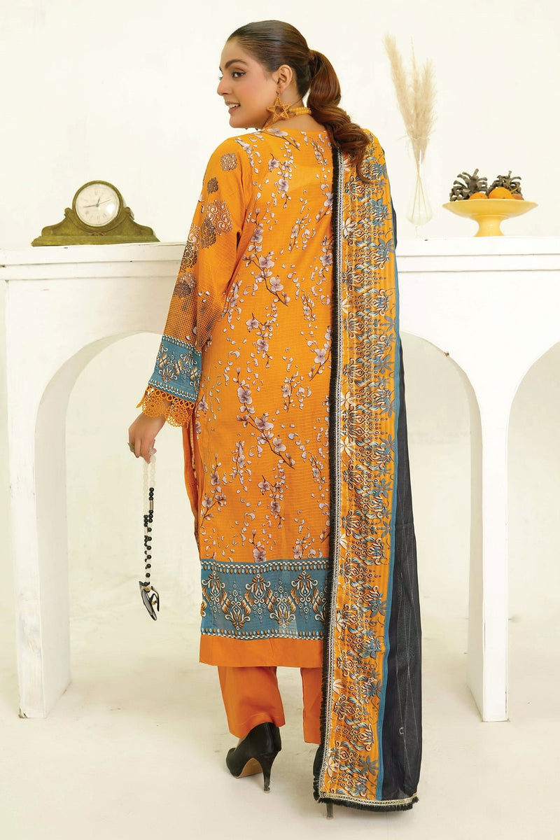 Minsa Lawn By Ravi Textile D-08 – Ghani Cloth House